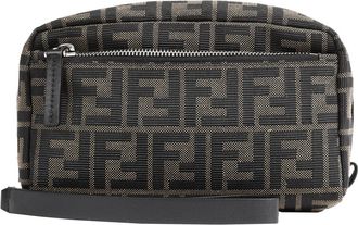 Fendi Small Double Zip Toiletry Case