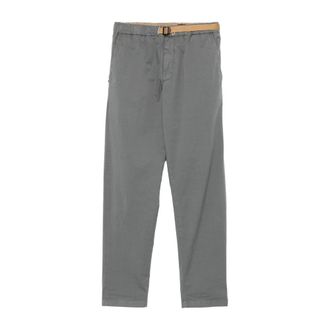 White Sand Homme, Pantalons, Gris, Taille: M Pantalon Chino Slim Gris en Coton