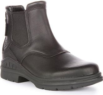 Ariat Womens Barnyard Twin Gore II 10046857 - Black Footwear UK Size - UK 6.5 Footwear UK Size - UK 6.5