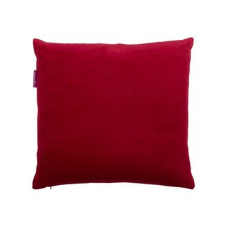 farbenfreunde Kissenbezug 1000 50 x 50 Rubin
