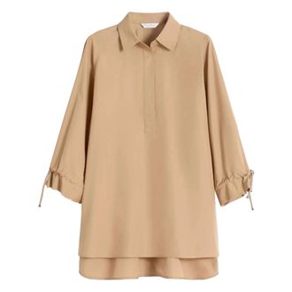 Max Mara Femme, Blouses et Chemises, Beige, Taille: 36 FR 020 Deserto