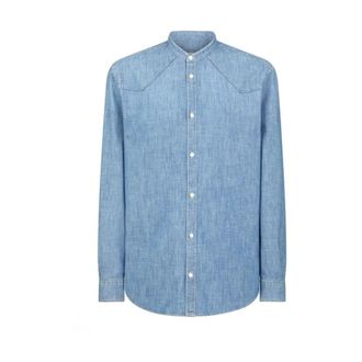 Dondup Herren, Shirts, Blau, LGr&ouml;&szlig;e