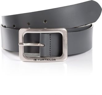 Tom Tailor Tom Tailor Damen TTEVE G&uuml;rtel, Grau, 90