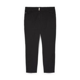 Fiorella Rubino Damen, Hosen, Schwarzk, 5XLGr&ouml;&szlig;e