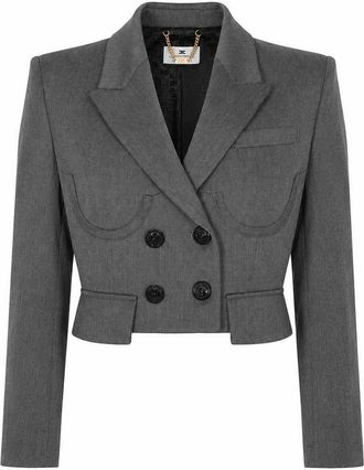 Elisabetta Franchi Blazer - Gris