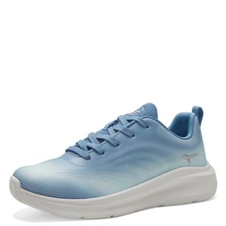 Tamaris Comfort Damen Sneaker flach Sportlich Vegan, Blau (Denim), 45 EU