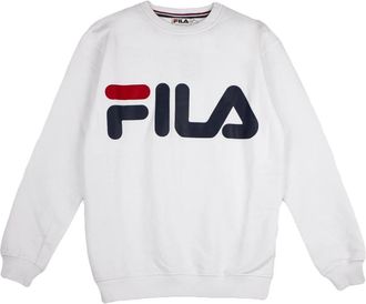 Fila Classic Logo Rundhals-Sweatshirt - - Sweatshirts & Hoodies - Herren - Wei&szlig; - XL