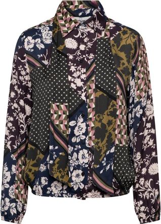 &Co Woman Viskose-Bluse - - Blouses & Shirts - Damen - Mehrfarbig - XL