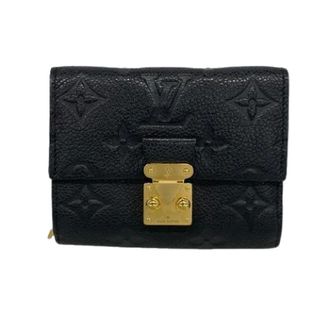 Louis Vuitton Portefeuille tri-fold Pre-owned - Femme - Pre-owned - Noir - Taille: ONE Size