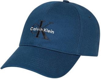 Calvin Klein Herren Cap Embroidery Baseball Cap Bestickt, Blau (Insignia Blue), Einheitsgr&ouml;&szlig;e