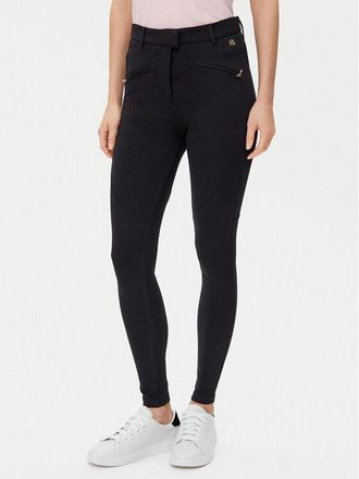 U.S.Polo Association Stoffhose WUP1213 Schwarz Slim Fit