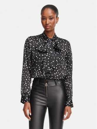 Rinascimento Rinascimento Hemd CFC0130434003 Schwarz Loose Fit