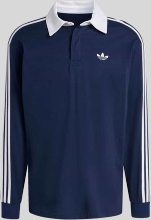 adidas Originals Regular Fit Rugbyshirt aus reiner Baumwolle