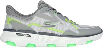 Skechers Hommes Go Run 7.0 Interval Chaussure De Running sans Stabilisateurs Chaussures De Running Gray/Lime - Gris 43