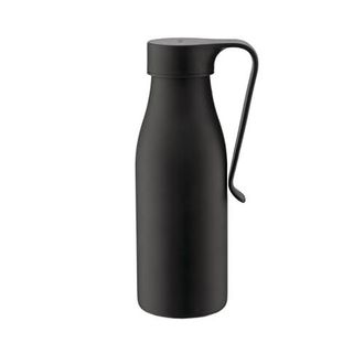 Alessi Away AST01 DG - Bouteille Thermique &agrave; Double Paroi avec Infuseur et Filtre, en Acier Inoxydable 18/10 Color&eacute;, 500 ml, Gris Fonc&eacute;