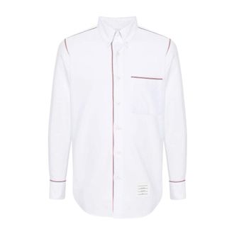 Thom Browne Herren, Shirts, Wei&szlig;, SGr&ouml;&szlig;e