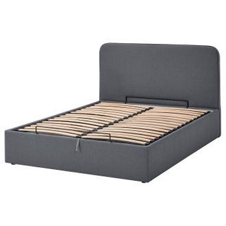 IKEA BL&Aring;FJ&Auml;LLET Gestell-Set Boxbett+Aufbewah