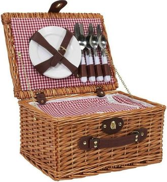 The Home Deco Factory Panier de pique nique 4 personnes