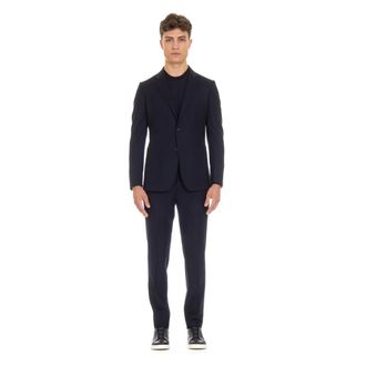 Ermenegildo Zegna Einreihiger Anzug - - Suits - Herren - Blau - S