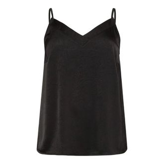 Kaffe Curve KCjanie Top - Femme - Tops - Noir - Taille: 44 FR