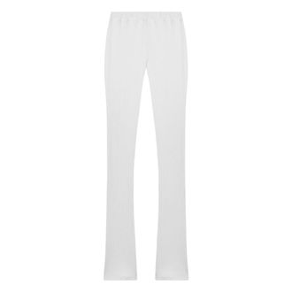 GCDS Slim Leggings - - Trousers - Damen - Wei&szlig; - 2XS