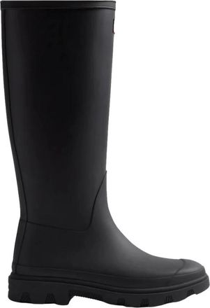 Hunter Downpour Tall Wellington Boot - - Shoes - Damen - Schwarzk - 40 EU