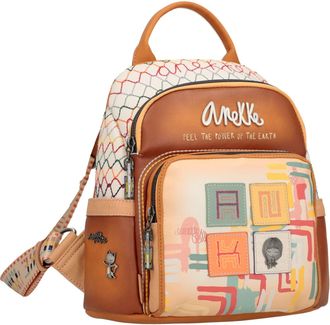 Anekke Damen Fronttasche Rucksack für unterwegs, bunt