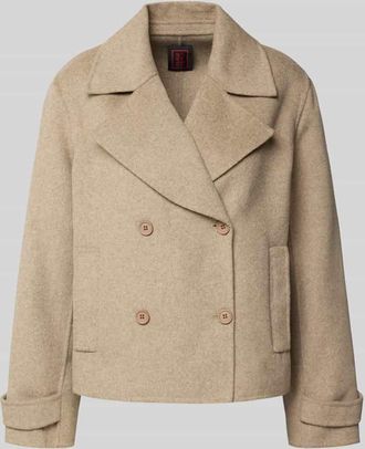 Stefanel Kurzmantel aus Lanawoll-Mix Modell PEACOT