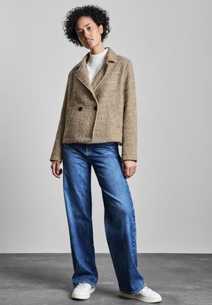 Street One Damen Boucl&eacute; Jacke