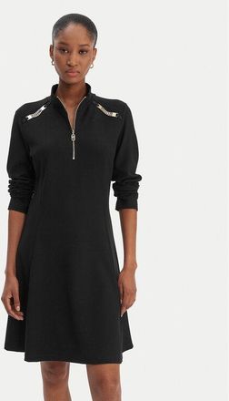 Liu Jo Kleid f&uuml;r den Alltag TA6019 JS182 Schwarz Regular Fit