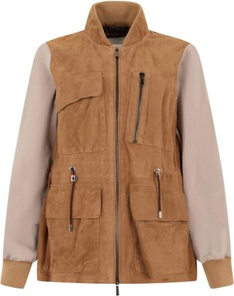 Moorer Veste Estelle - Femme - Vestes - Beige - Taille: 36 FR