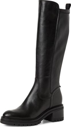 Tamaris Damen Stiefel Leder schwarz 38