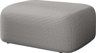 Mirjan24 Moderner Polsterhocker Pixalo Cord, Sitzhocker Hocker Sitzbank Fußbank Pouf Farbauswahl (Poso 110)
