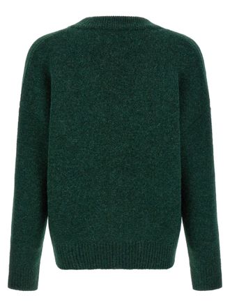 Ami Alpaca and Wool Blend Cardigan - Green