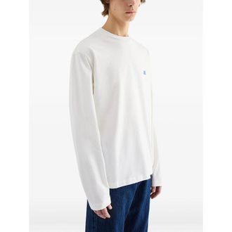 Jil Sander Embroidered Logo T-Shirt - White