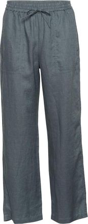Part Two Femme, Pantalons, Gris, Taille: 44 FR Pantalon en lin Turbulence style straight-leg