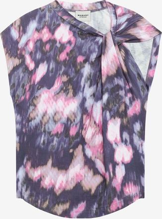 Isabel Marant T-shirt Nayda - Femme - Violet-lilas - Taille XS - Marant &Eacute;toile