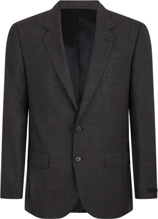 HUGO BOSS Homme, Costumes, Brun, Taille: XL Veste de costume slim en m&eacute;lange de laine