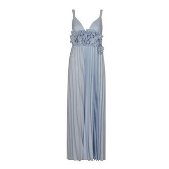 P.A.R.O.S.H. Klares blaues Maxikleid - - Dresses - Damen - Blau - S