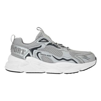 Plein Sport unisex, Chaussures, Gris, Taille: 45 EU Track-King Mag