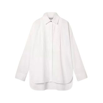 Golden Goose Femme, Blouses et Chemises, Blanc, Taille: 36 FR Chemise oversize en popeline de coton