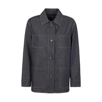 Max Mara Damen, Jacken, Blau, SGröße