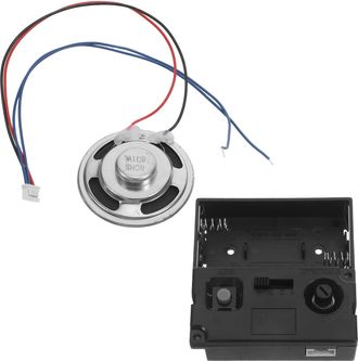 BESPORTBLE ELAYARD Selbstgemacht Wanduhrwerk mit Musikbox und Lautsprecher Ger&auml;uschloses Quarzuhrwerk mit Automatischer Nachtabschaltung St&uuml;ndlicher Westminsterm