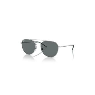 Ray-Ban Rb3589 Sonnenbrillen Silber Fassung Grau Glas Polarisiert 55-18