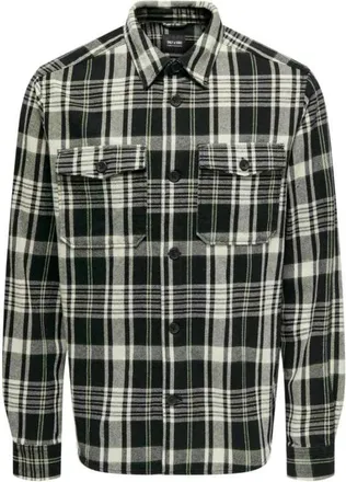 Only & Sons Hemden - - Shirts - Herren - Schwarzk - S