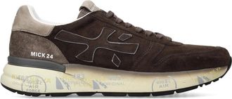 Premiata Low-Top Sneaker - Sneakers Mick in pelle scamosciata marrone - Gr. 41 (EU) - in Blau - für Damen