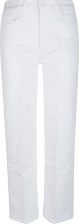 Mother Femme, Jeans, Blanc, Taille: W27 The Rambler Zip Ankle