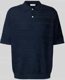 Selected Relaxed Fit Poloshirt aus reiner Baumwolle Modell FOAM