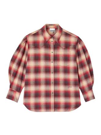 Ganni Chemise - Rouge