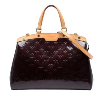 Louis Vuitton Pre-owned Cuir sacs-louis-vuitton - Femme - Pre-owned - Violet - Taille: ONE Size